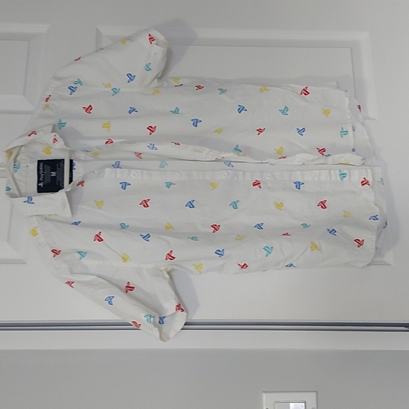 Sony | Shirts | Playstation 0 Cotton Short Sleeve Shirt With ...